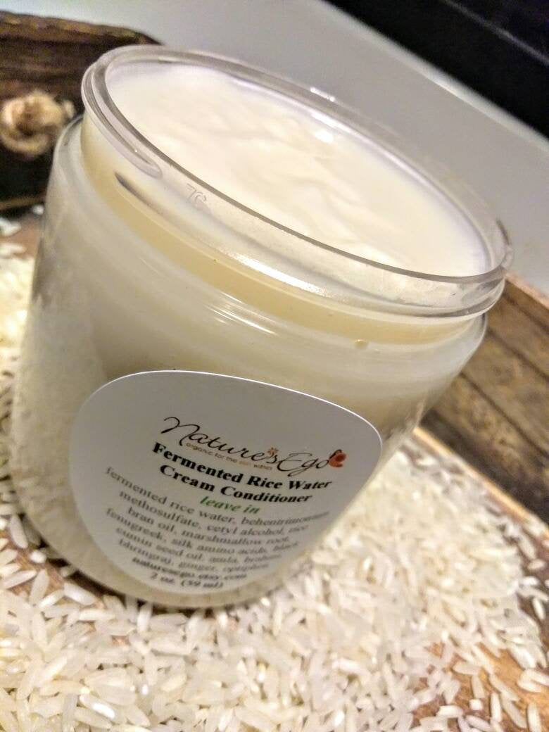 Fermented Rice Water Cream Conditioner (black cumin seed, rice bran, f ...